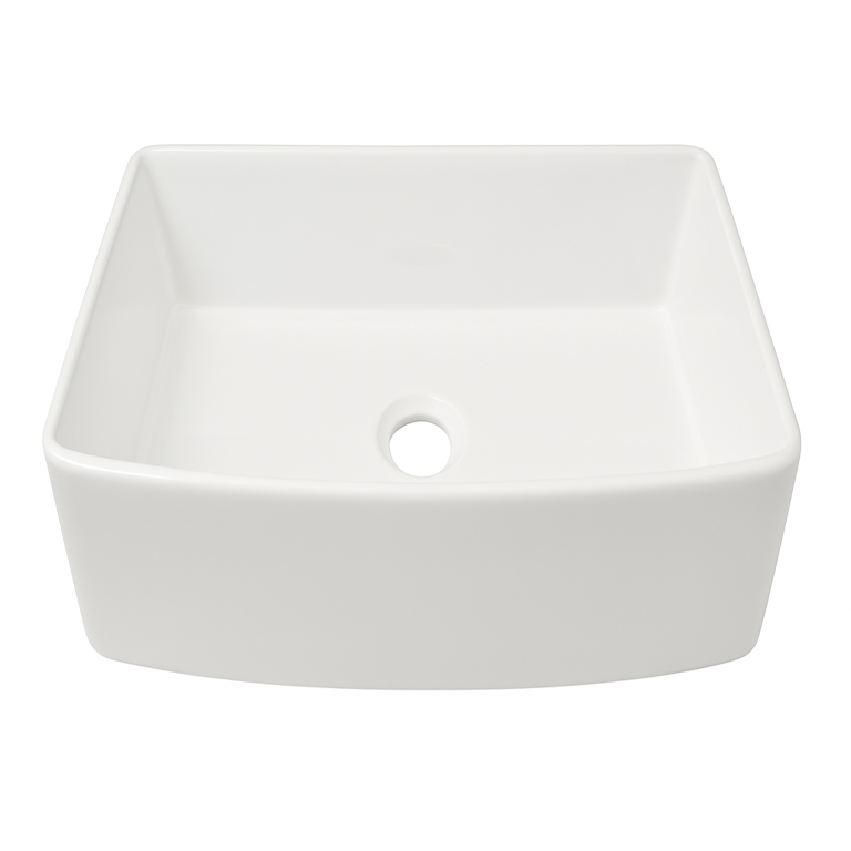 Fireclay Farmhouse Single Sink (30″,33″,36″) – KT Building Supply
